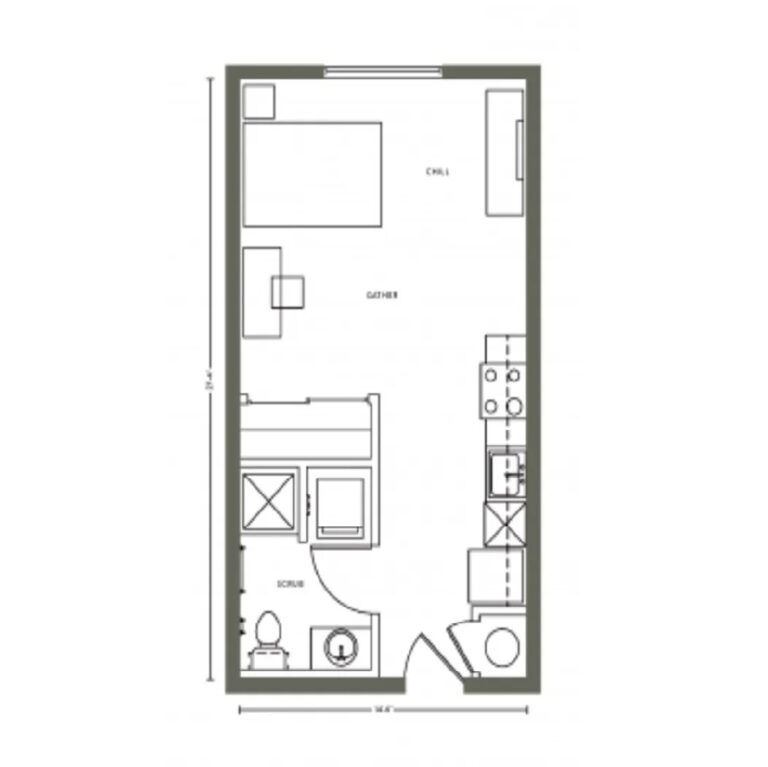 Apartments Close to WWU — Floor Plans — The Wilder